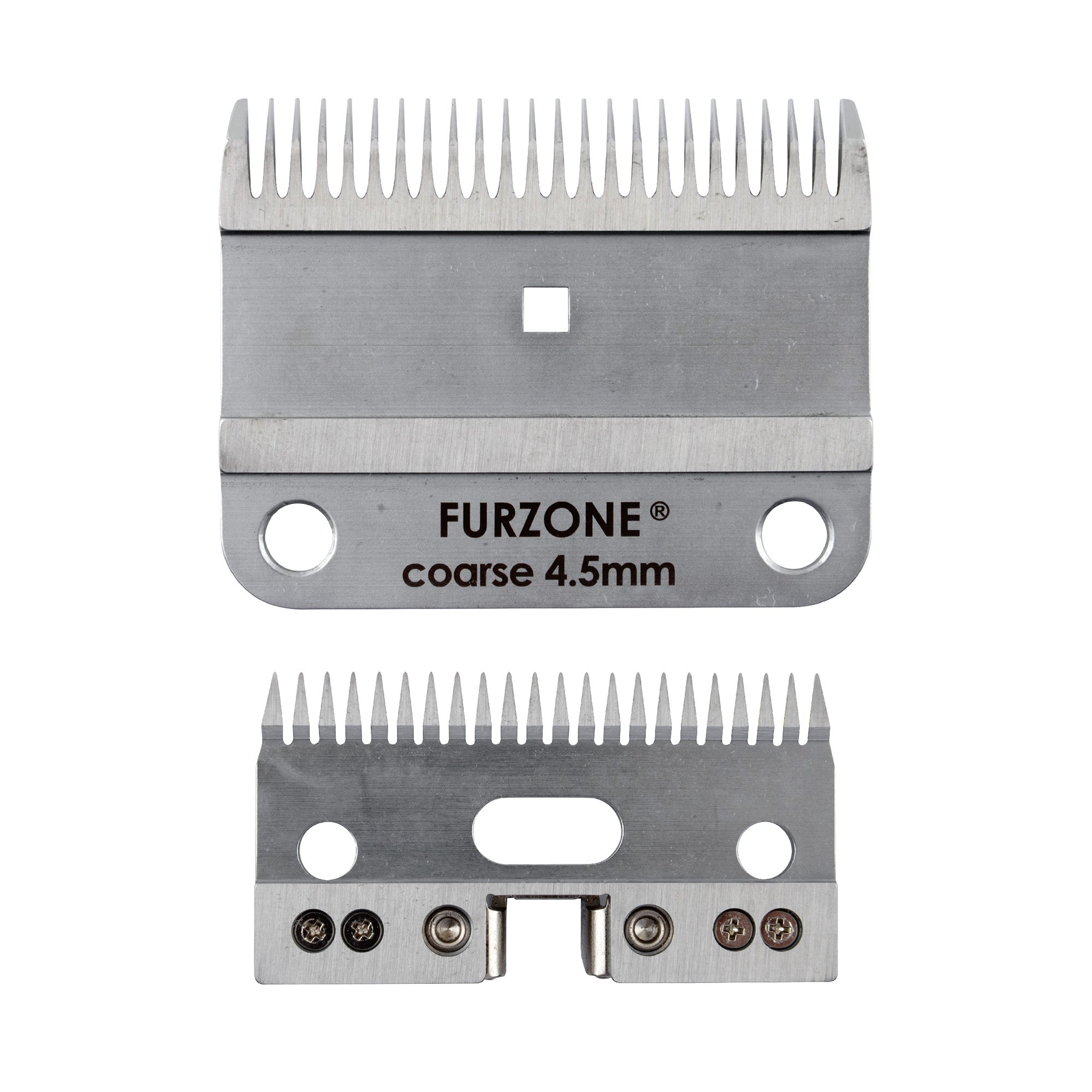 #4.5mm Coarse - A2 Livestock Clipper Blades - 2 Blades in 1 Set (24&22 ...